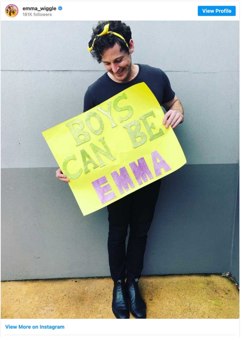 Emma is hanging up the yellow skivvy: how the ‘first girl Wiggle ...